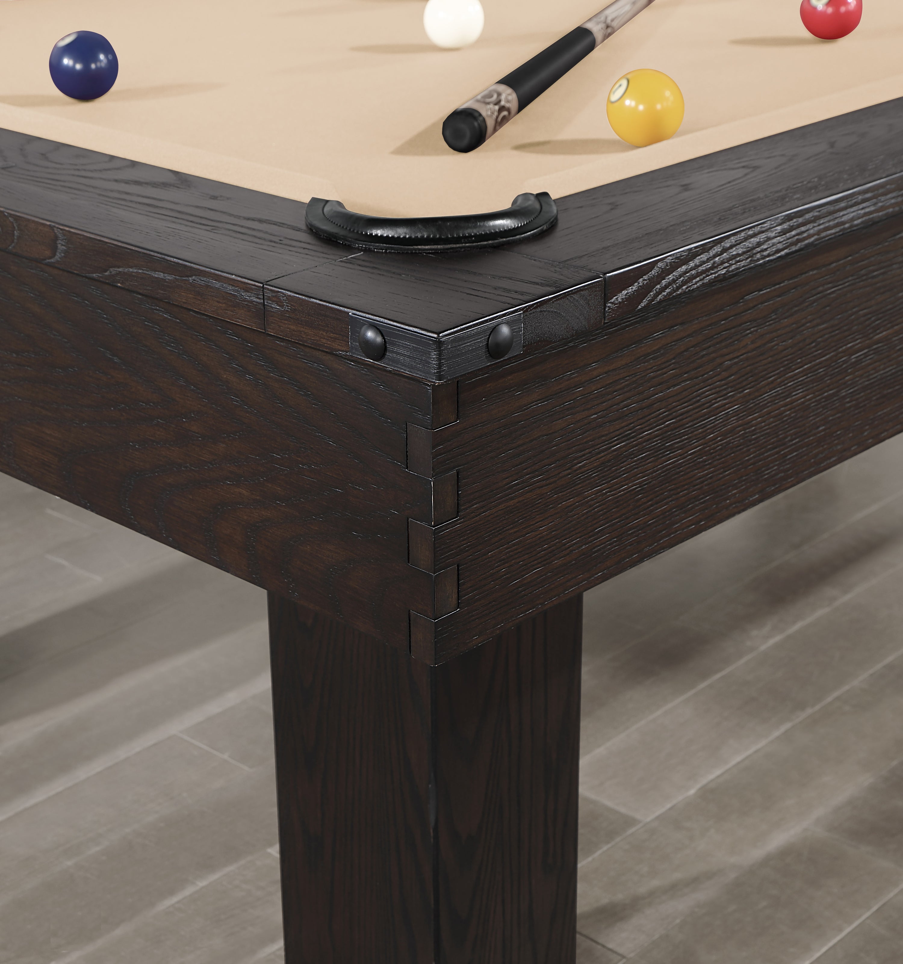 Legacy Billiards Colt II 8 Ft Pool Table - Rustic Series