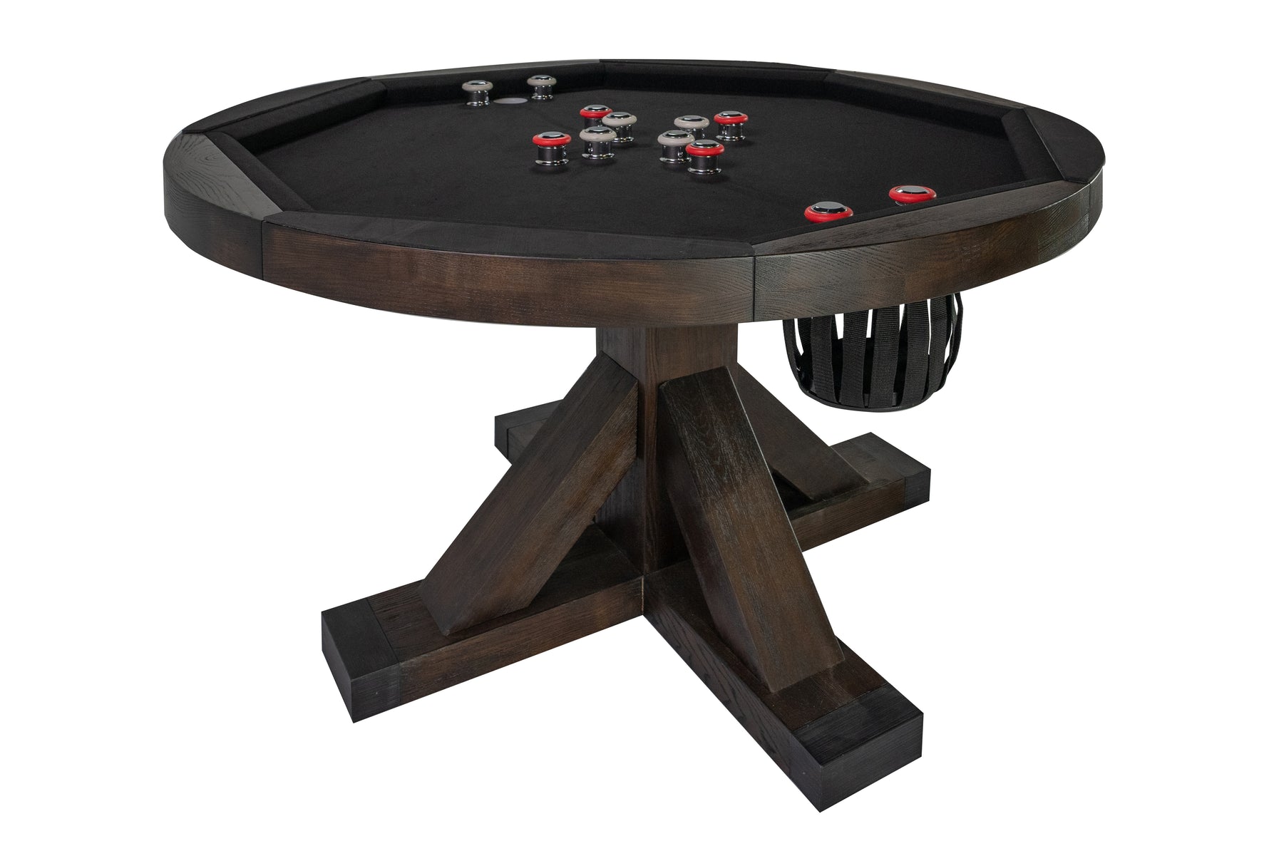 Sterling 3 in 1 Game Table With Bumper Pool - Rustic Series – Legacy ...