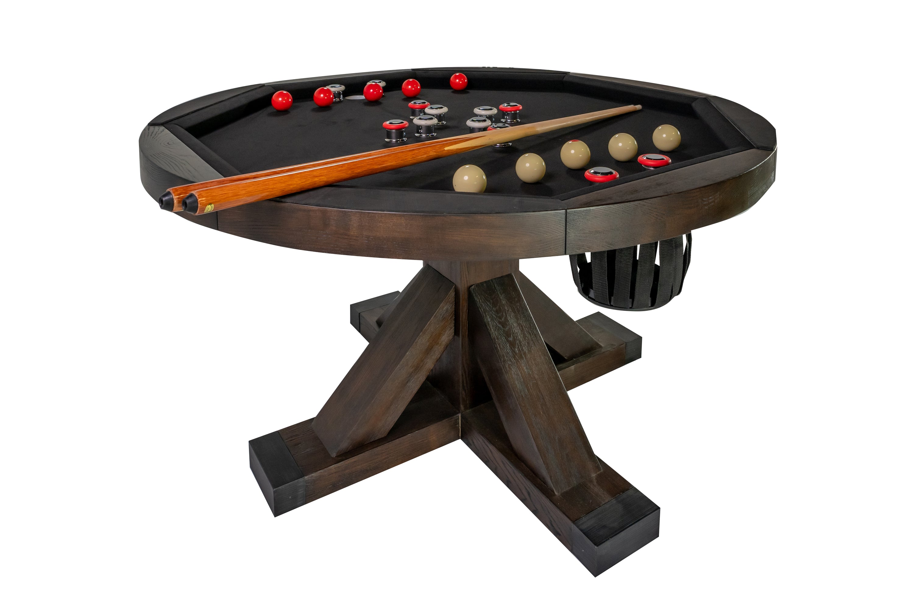 Sterling 3 in 1 Game Table With Bumper Pool - Rustic Series – Legacy ...